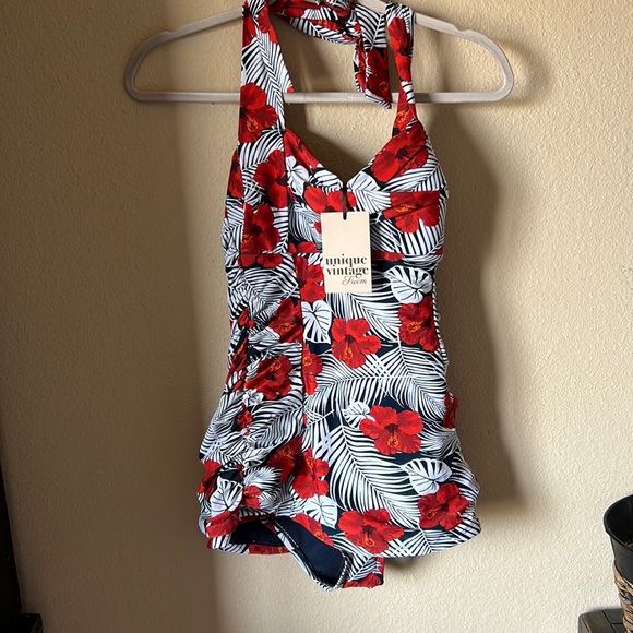 Unique Vintage | Swim | One Piece Nwt Size M Unique Vintage Swimwear ...